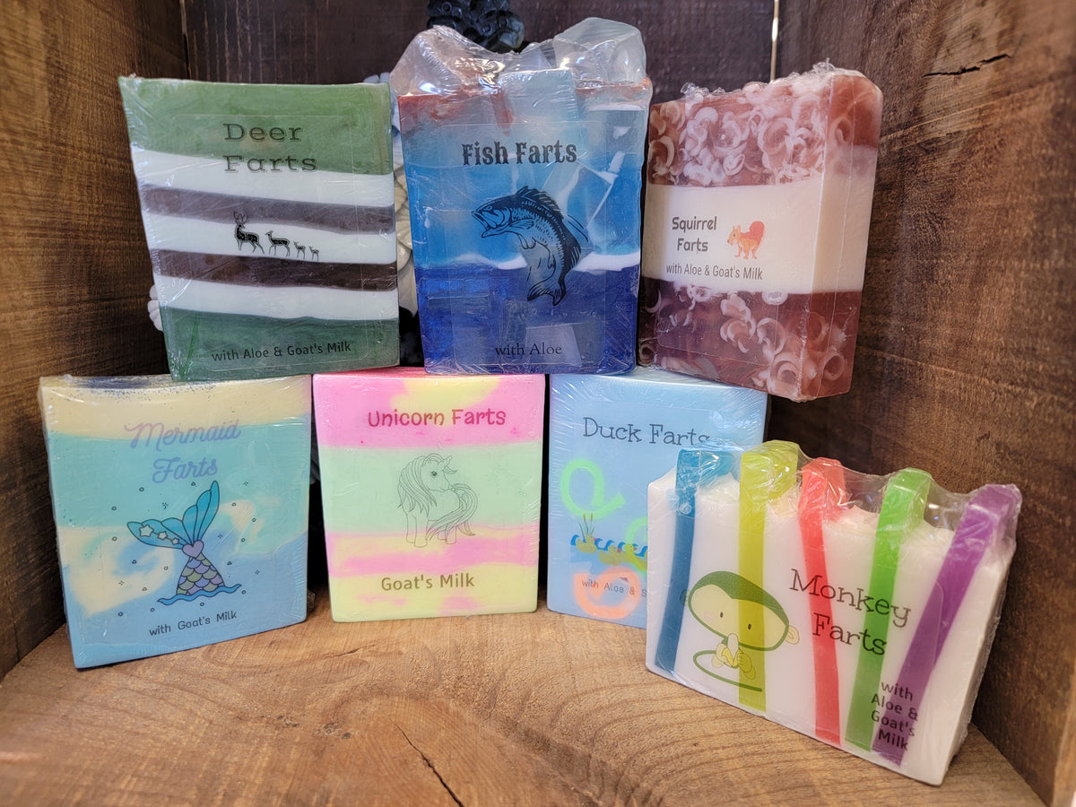 "Farts" Soap Collection – Alma Naturals Idaho
